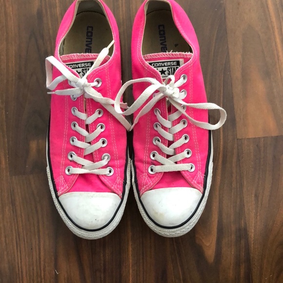 Converse | Shoes | Hot Pink Converse | Poshmark